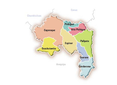 PROVINCIA DE ESPINAR: UBICACION GEOGRAFICA