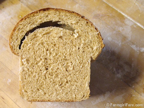 Farmgirl Fare: How To Shape Bread Dough into Sandwich Loaves and Some ...