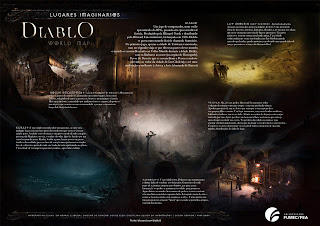 Mapas do Imaginário: Diablo world map (santuario)