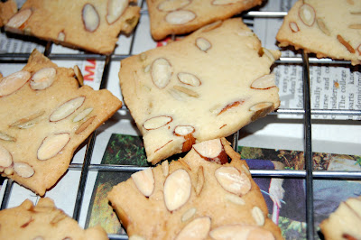 Almond Slice Cookies Recipe | Makan Masak Main