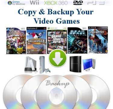 Video game benefits: Video Game Copier Backup