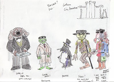 Quinnarama: Muppet Batman Sketchbook
