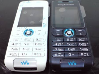 Sony Ericsson W200 aquatic white and mono blue unboxing pics - Just ...