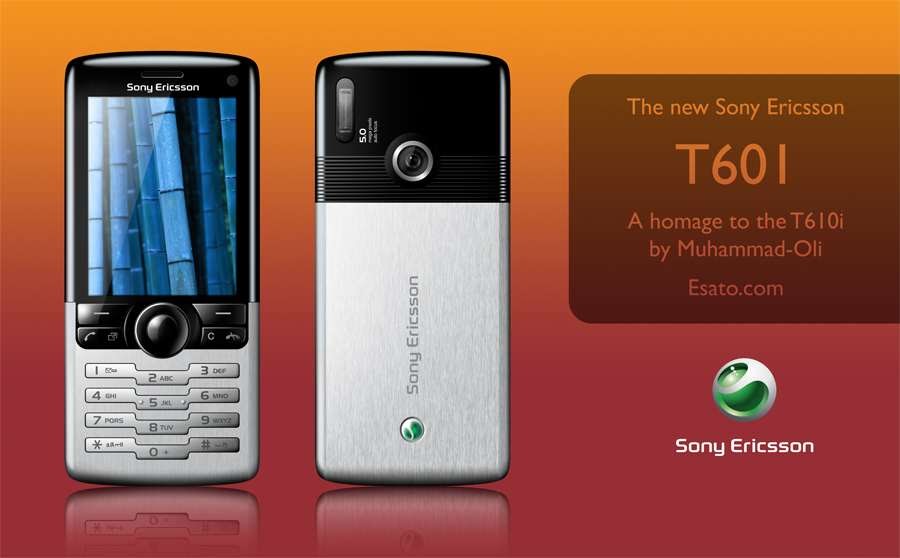 Sony Ericsson T601 concept - Just Another Mobile Phone Blog