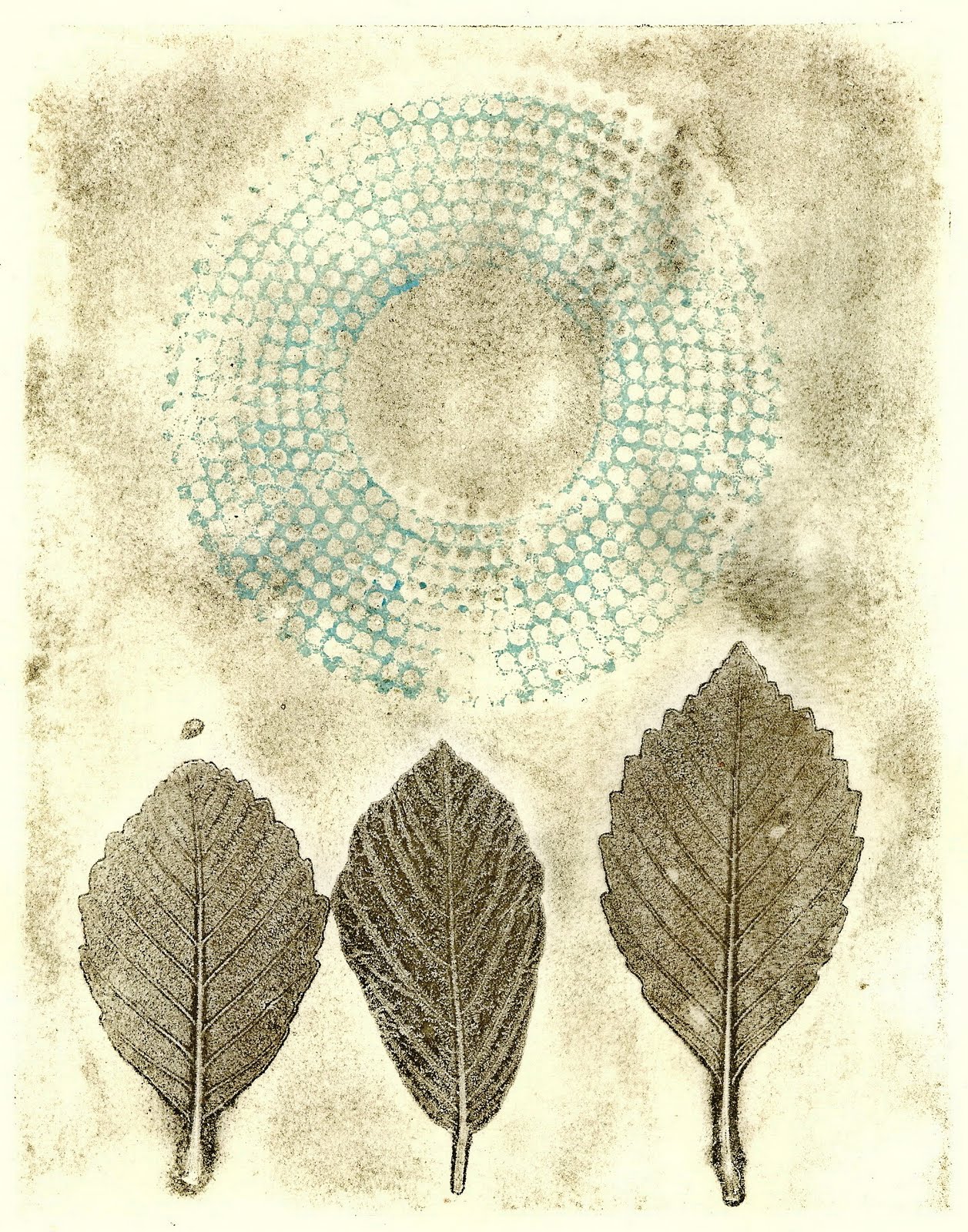 Gloria Freshley Art and Design: Monoprints, Nature and Van Gogh