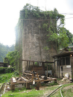 Bak penampung limbah tambang milik perusahaan Beland