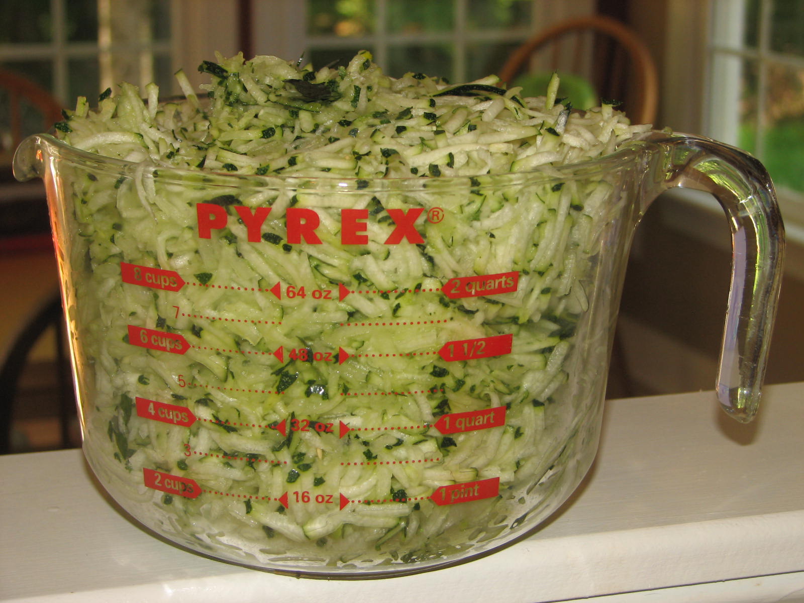 Feeding Four: (World's Largest) Zucchini Chocolate Chip Bread