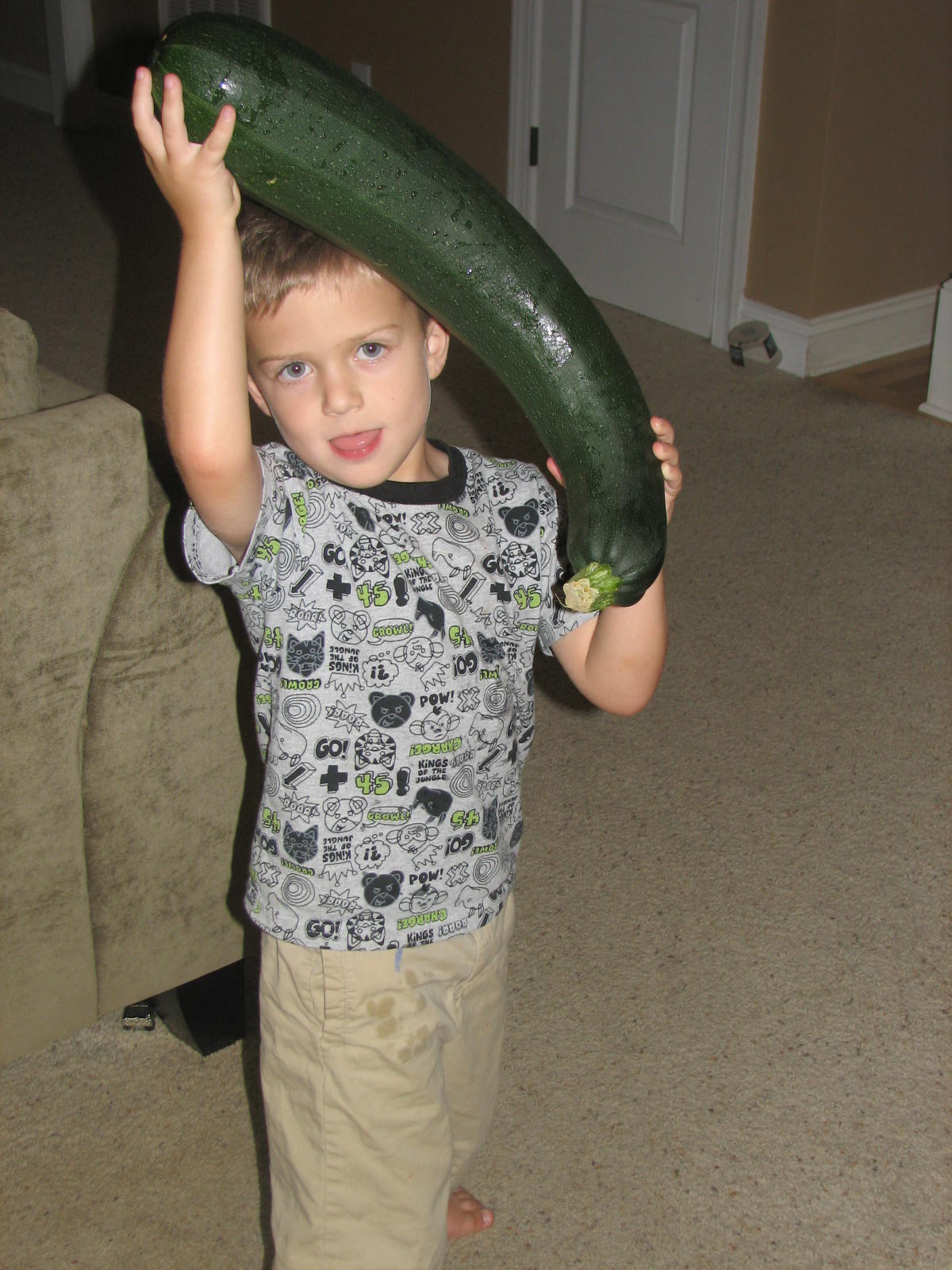 Feeding Four: (World's Largest) Zucchini Chocolate Chip Bread