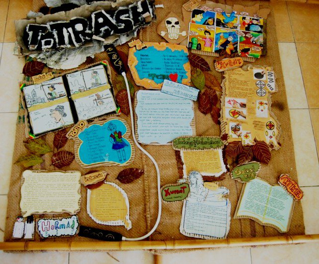 17+ Gambar Hiasan Puisi Di Mading, Keren!