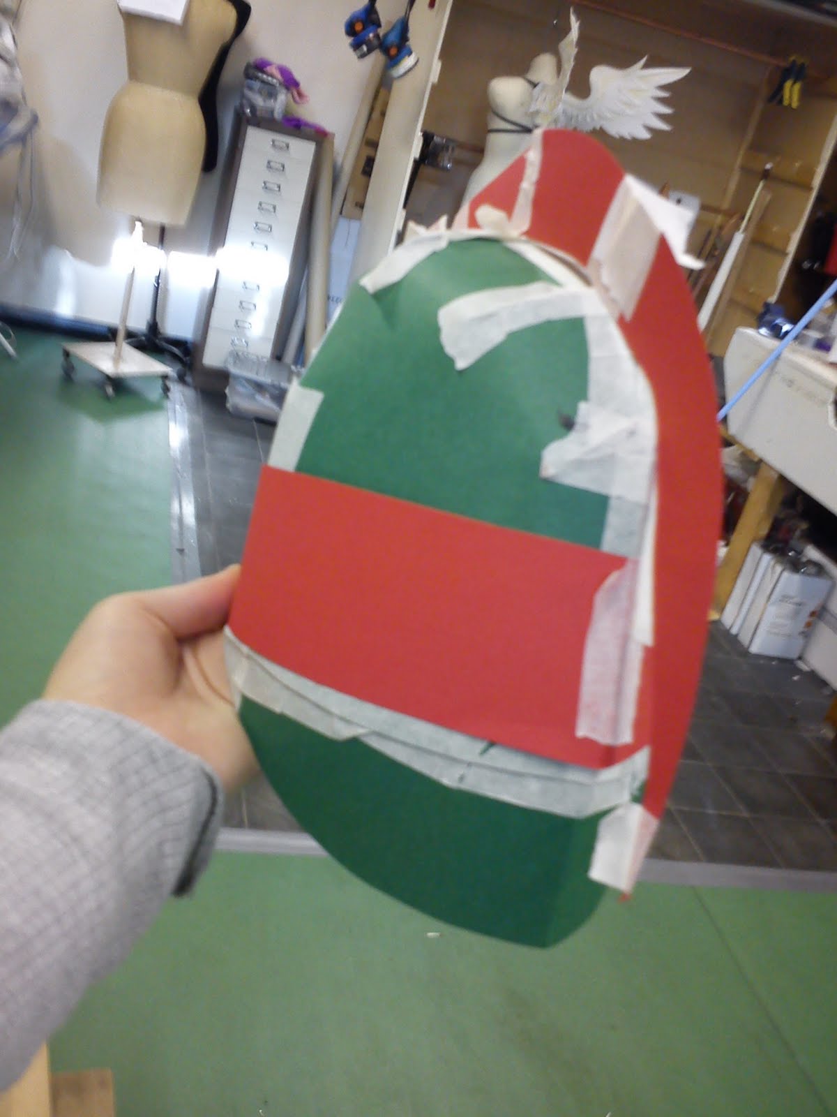 The Little Seamstress: Time for the Paper Armour