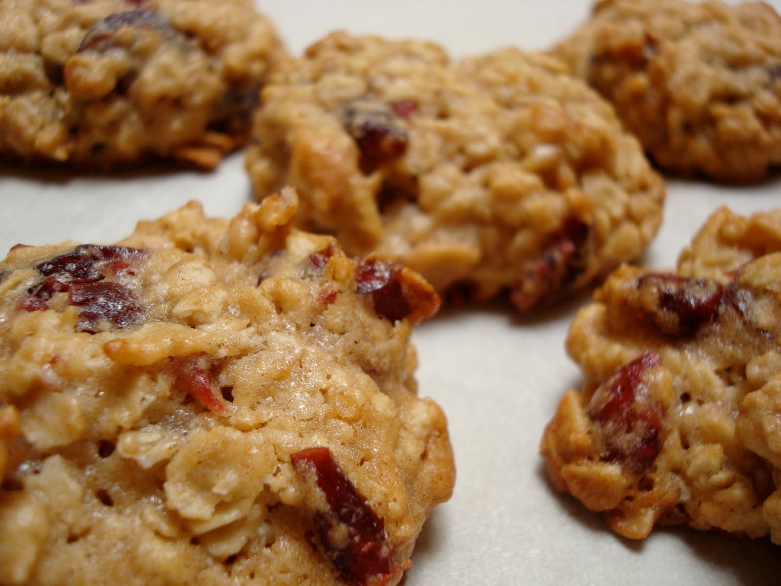Sage Sprout: Cranberry Walnut Oatmeal Cookies