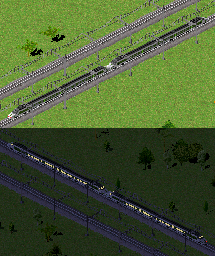 Simutrans Creations: New locomotive: TGV Atlantique