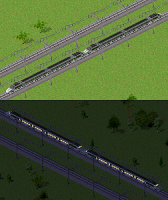 Simutrans Creations: New locomotive: TGV Atlantique