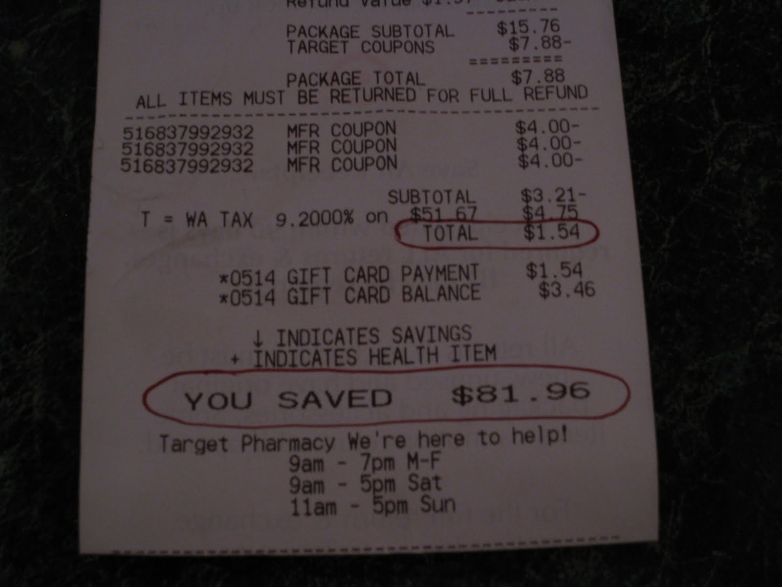Have Coupons, Will Save: 98% Savings at Target!!!