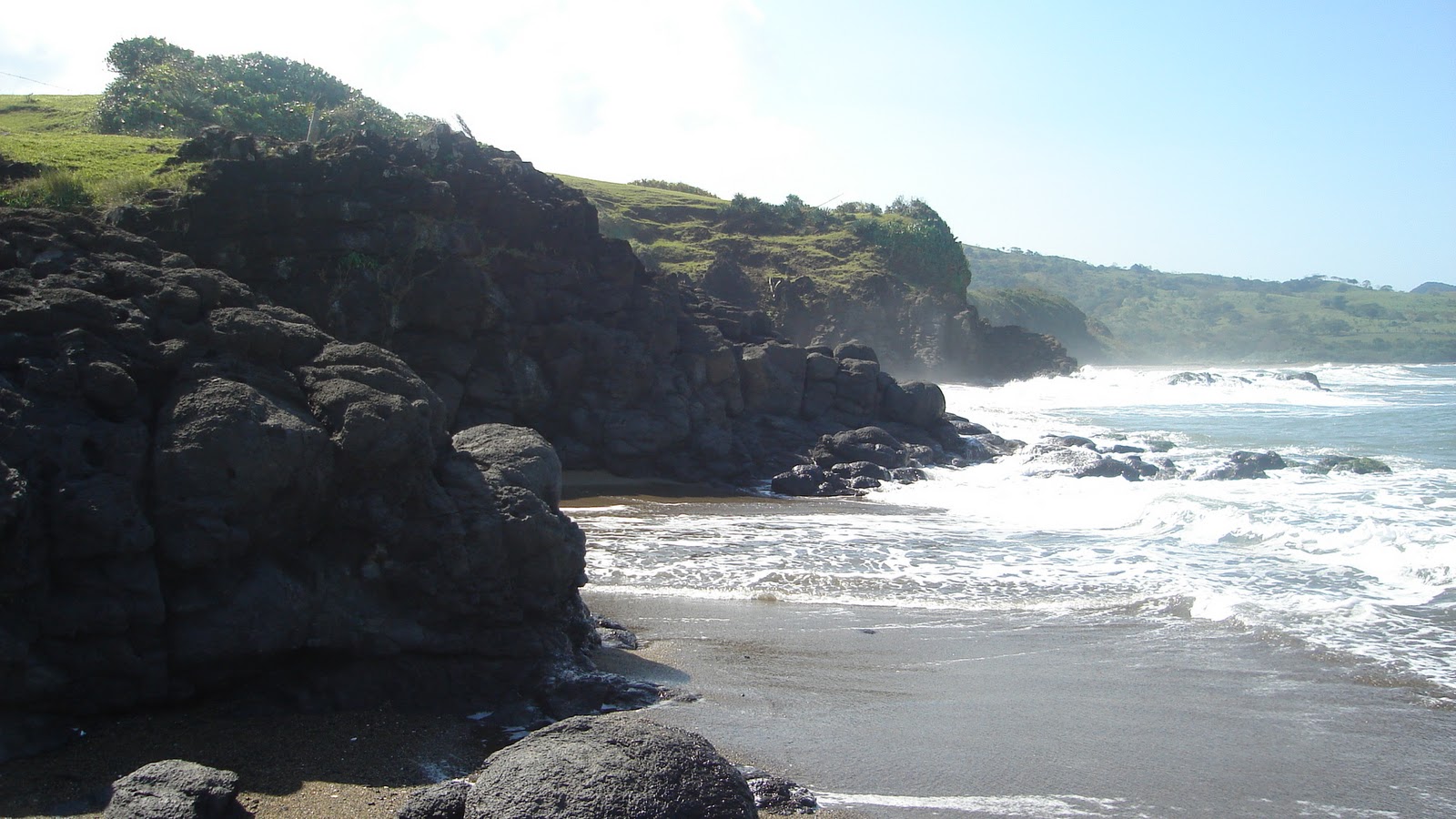 terrenos en la playa: vendo preciosos terrenos en la playa de montepio