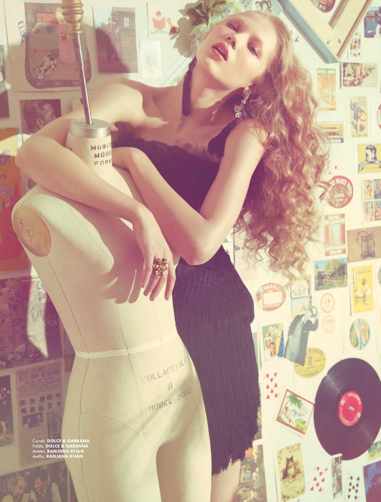 Shoot with Model Alexandrina Turcan, Major Model, Elle Mexico