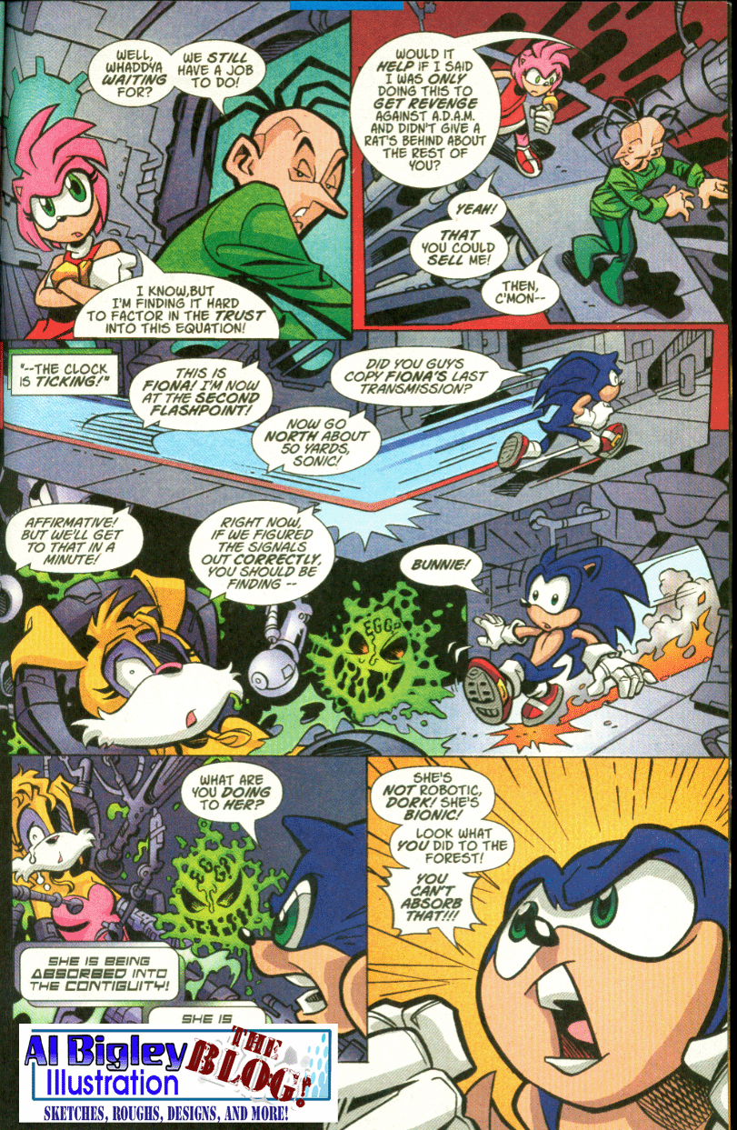 Who are the worst artist from Sonic Archie comics | Fandom
