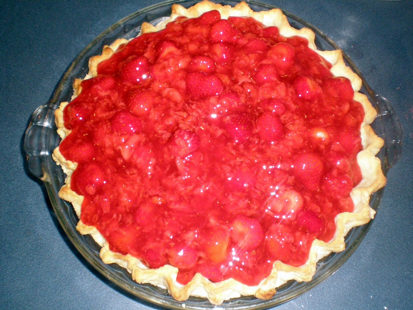 This And That: Mile High Strawberry Pie