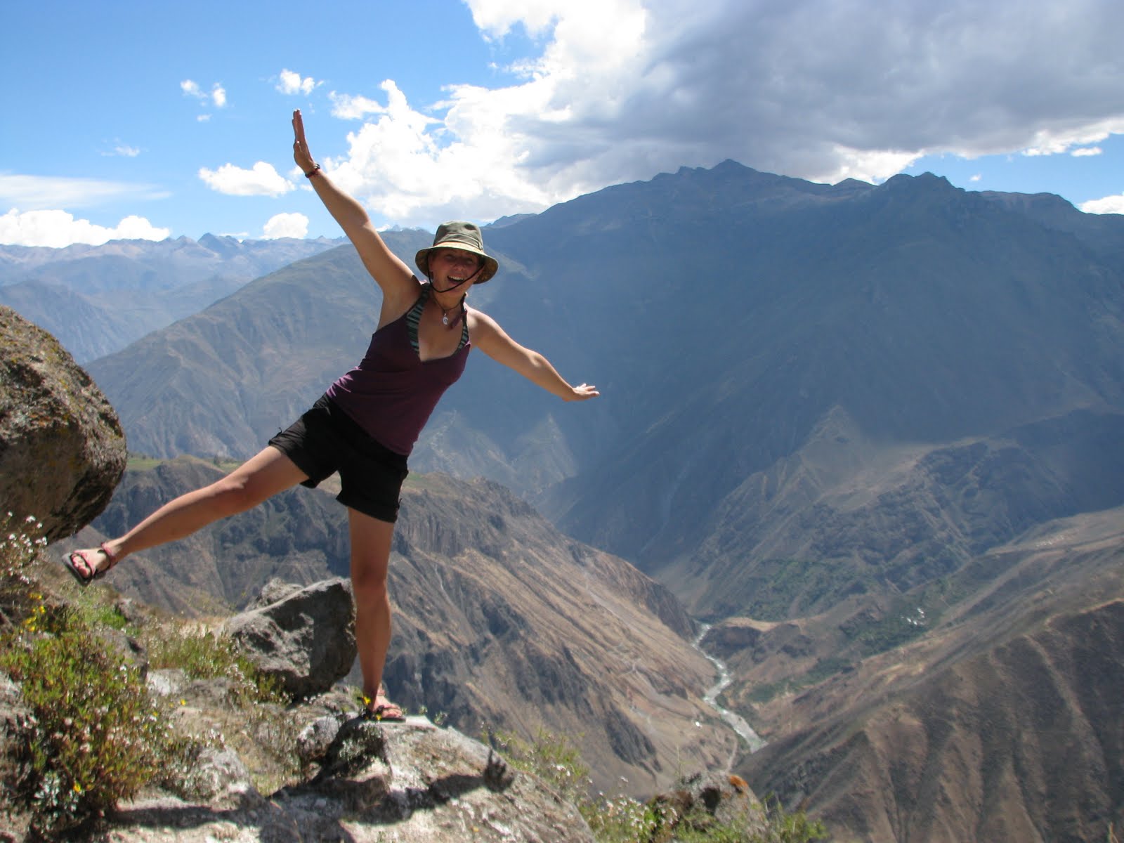 latino trip: Kondory kraza nad kanionem Colca