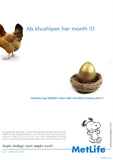 Surfer of the stars: Concept based Print ads