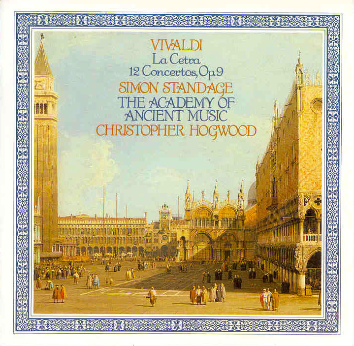 Vivaldi: La Cetra, 12 Concertos Op.9 - Standage, Hogwood - jewish-music