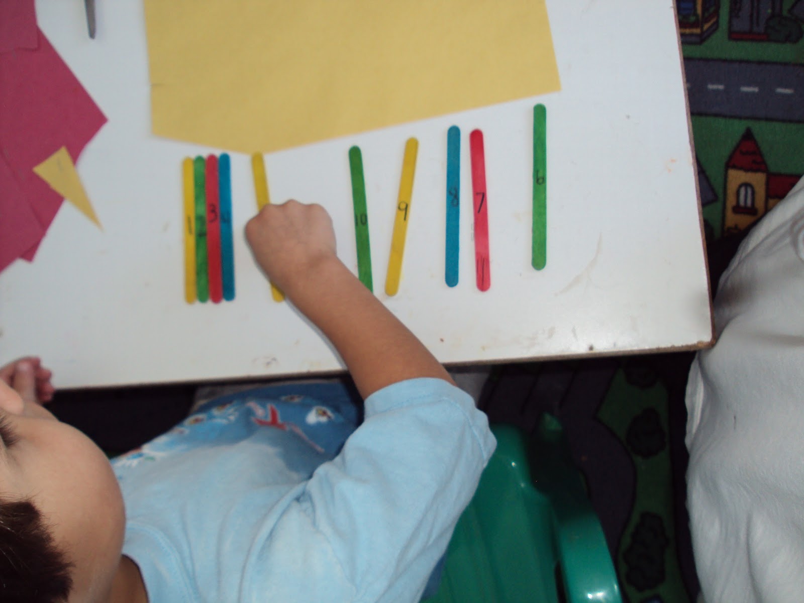 Time for Play: 5,6 pick up sticks...7,8 lay them straight...