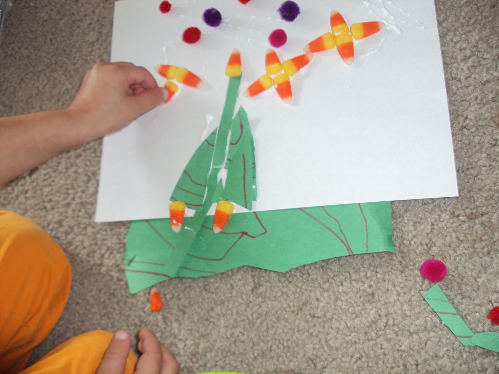 Time for Play: Candy Corn Art