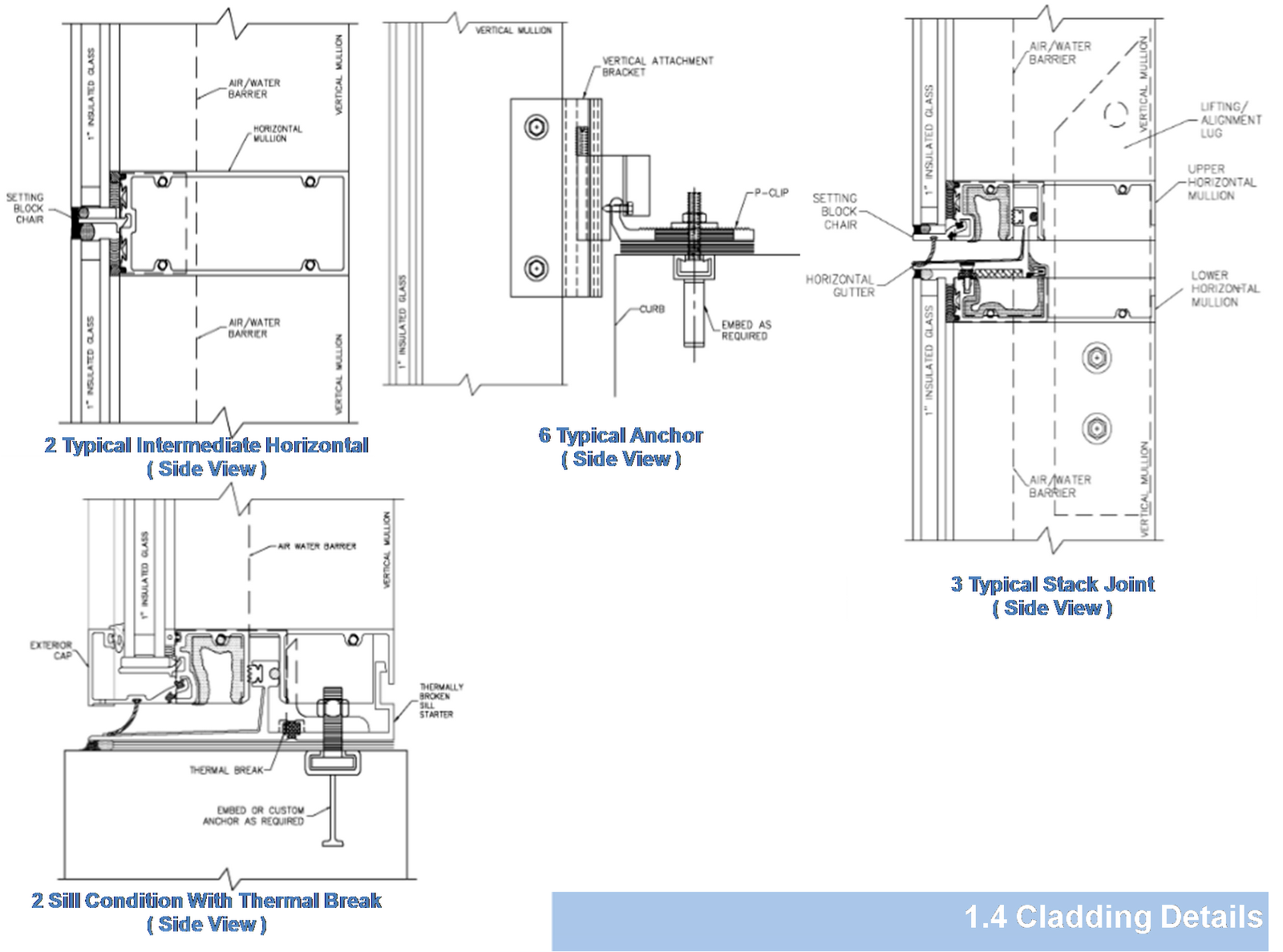 Cladding Principle for HighRise Building - Blue Condo Tower, New York ...