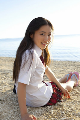 BEST JAPANESE MODEL SITE: Saaya Irie necktie school uniform