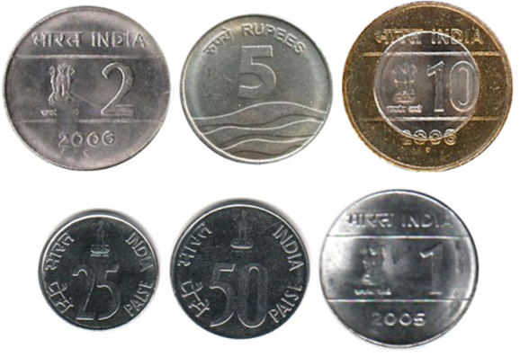 Un viajero por el mundo: Rupia India