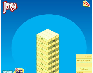 moritzspiele: Jenga - Turm bauen online, wie das echte Spiel