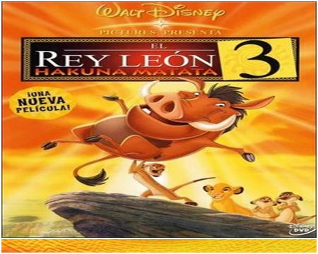 PELICULAS PERLA NEGRA: EL REY LEÓN 3