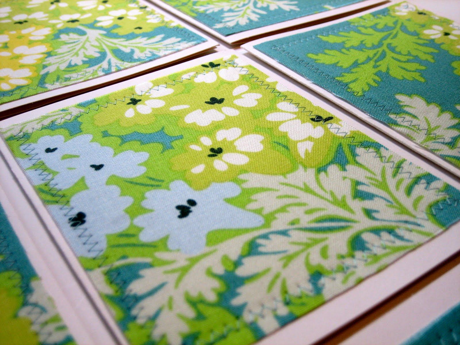 Summer Garden Birthday Party - Fabric Invitations - The Cottage Mama