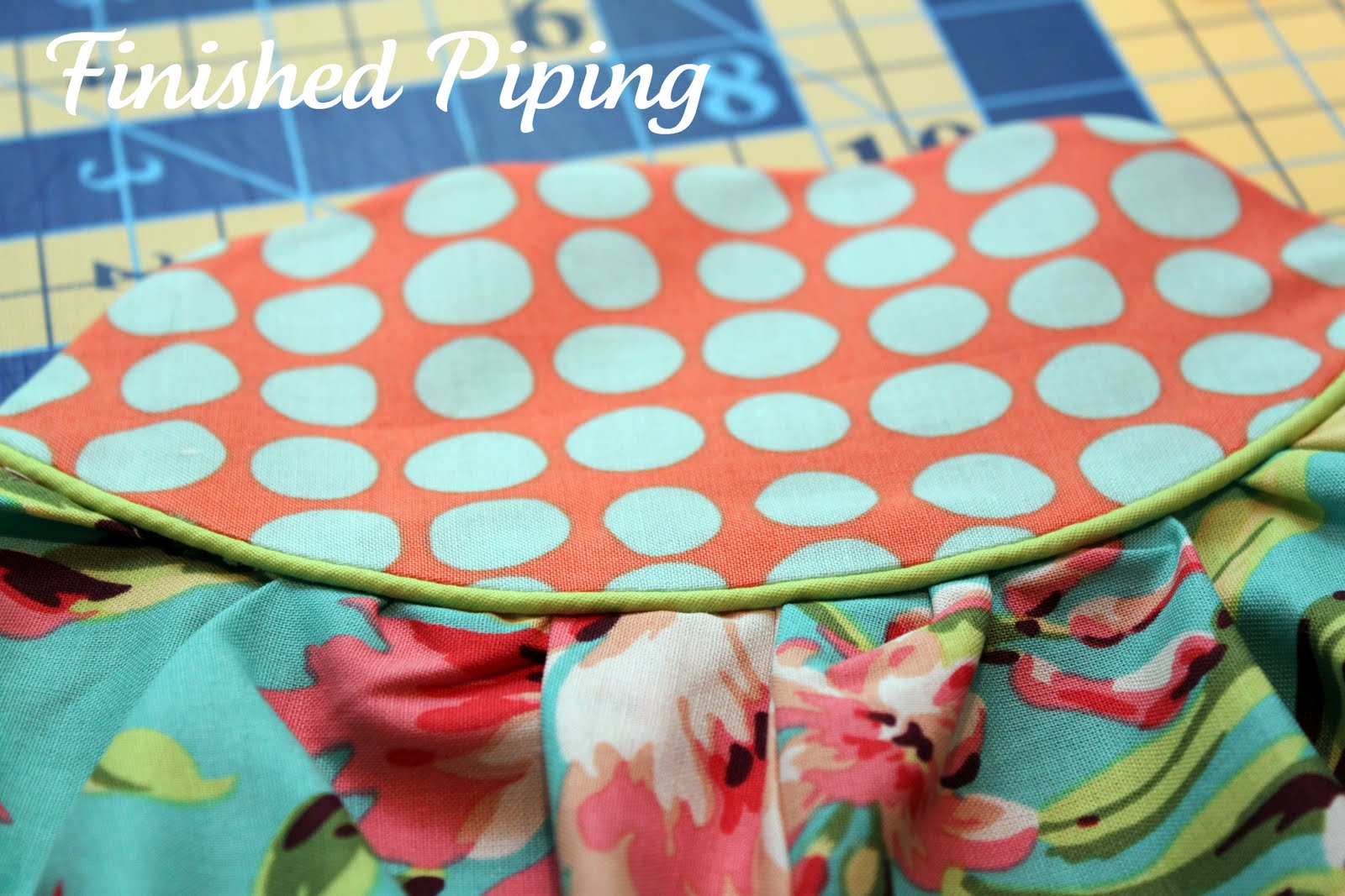 Sew Basics: Piping - The Cottage Mama
