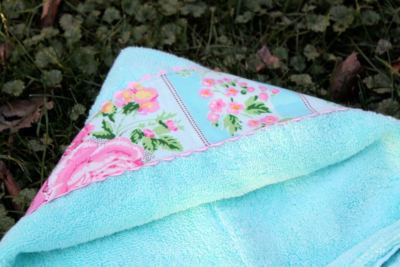 Embellished Hooded Towel Tutorial - The Cottage Mama