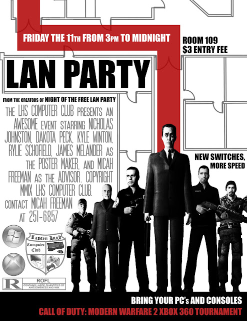 American Geek: Lan Party? Yes, we can haz Lan Party!