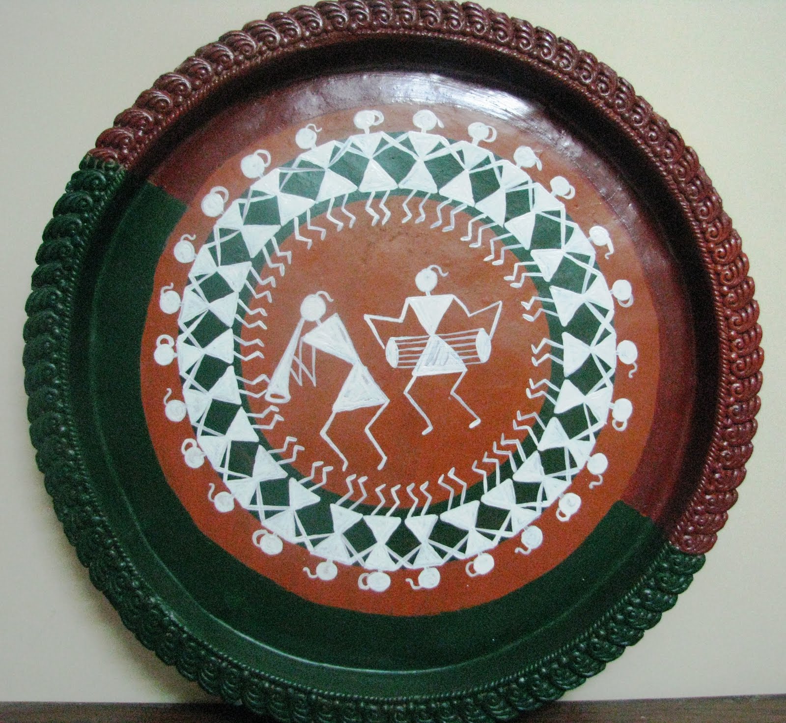 My creations: My first Warli painting