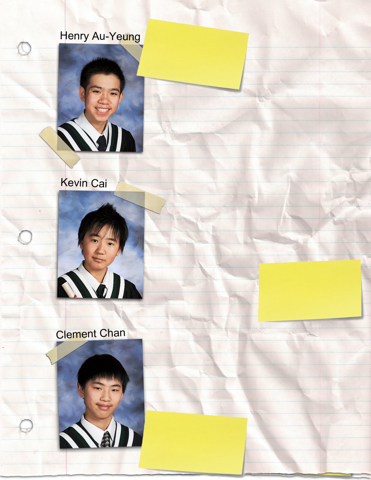 Design Block: Yearbook Graduates Template