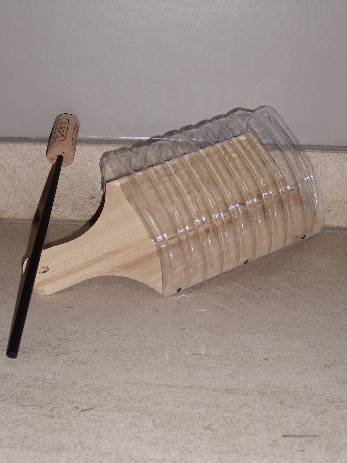 Elke: zelfgemaakte muziekinstrumenten