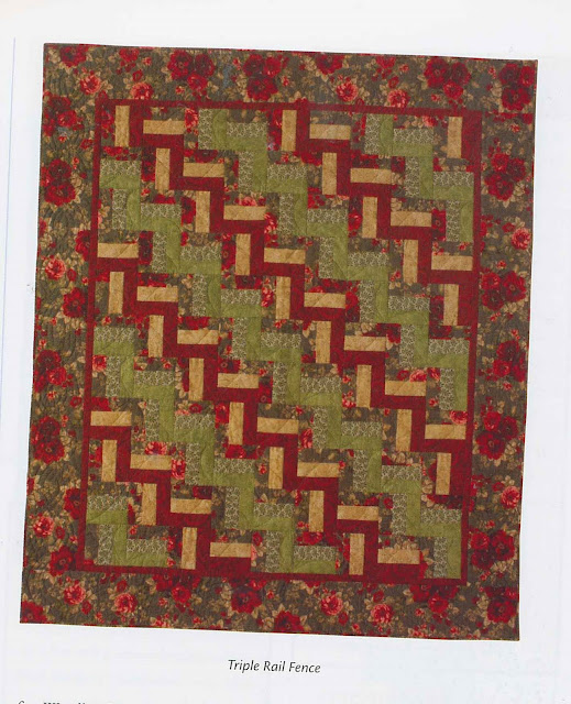 BLOCK HEAD: Project 4 - Harriet's Triple Rail Fence Quilt