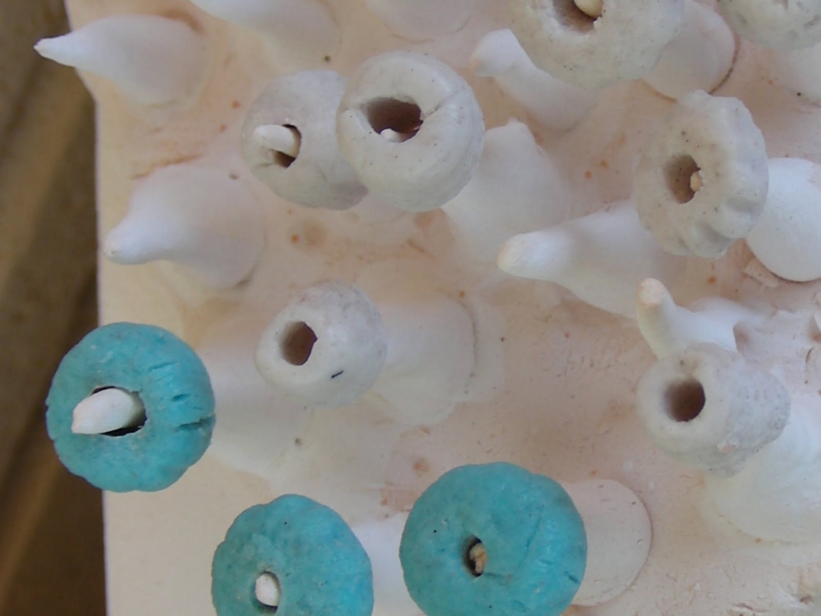 Egyptian Paste (aka Faience): Firing Egyptian Paste, Houston We have ...
