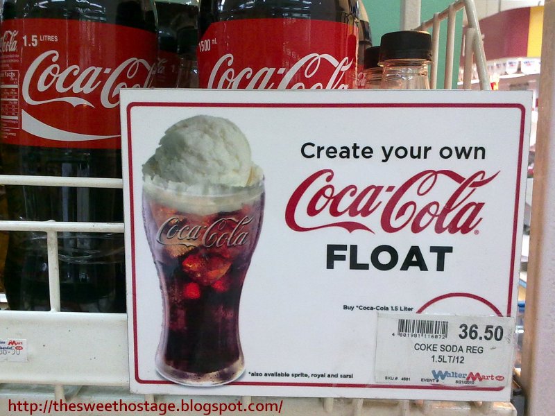 SWEET HOSTAGE: COKE FLOAT AD