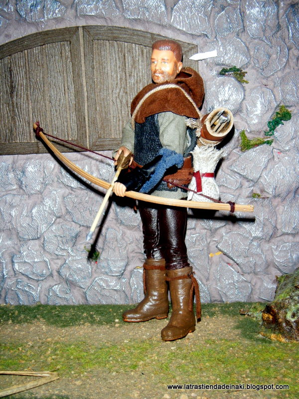 madelman y cia.: Madelman Custom. Robin Hood con Rossel Crown