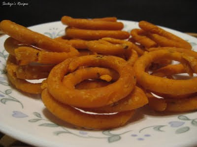 Sailaja's Recipes: Chegodilu - Evening snack