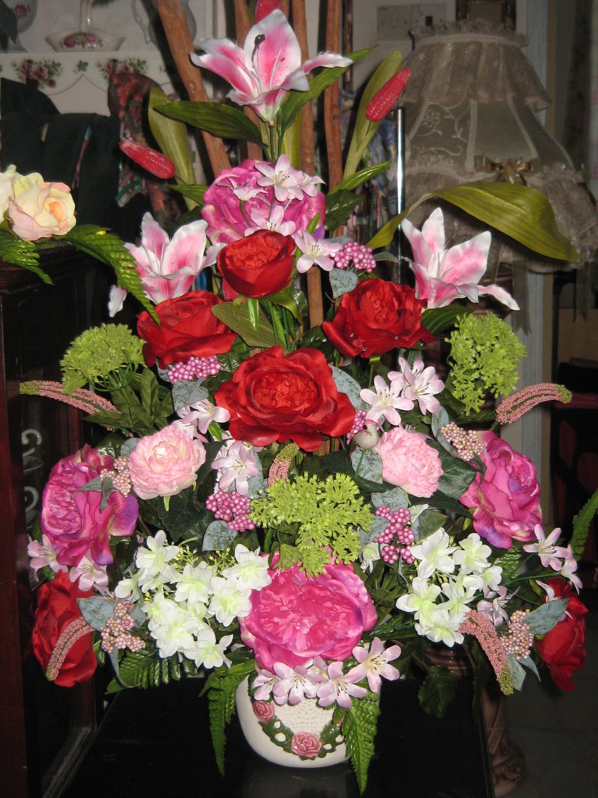 D'Tasha JR Craft & Collections: TEMPAHAN GUBAHAN BUNGA / FLOWER ...