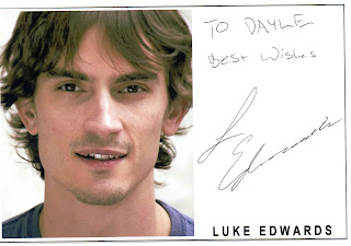 Kiwiautogal's Autographs: Luke Edwards