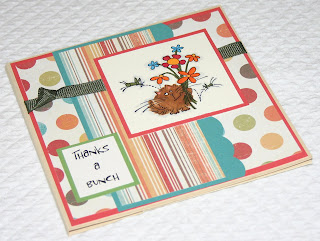 Scrapbooking Made Simple: CD Holder and Thank You Card in One