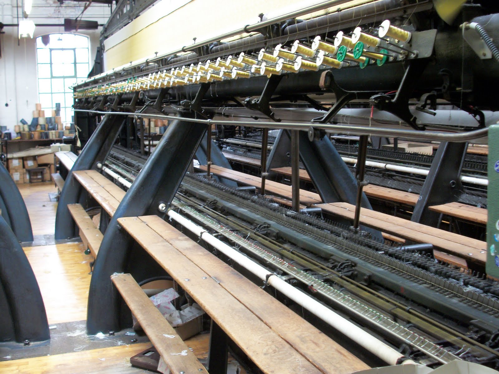 Deborah Harrison: Fewkes Lace Factory Nottingham