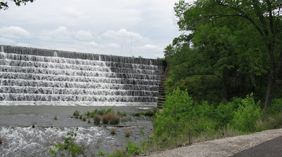 OklaHome: Lake Okmulgee Dam Spillway Cascade