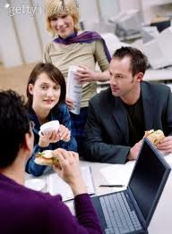 All About Food & Restaurant: 6 Rules: How to Eat Right on the Job